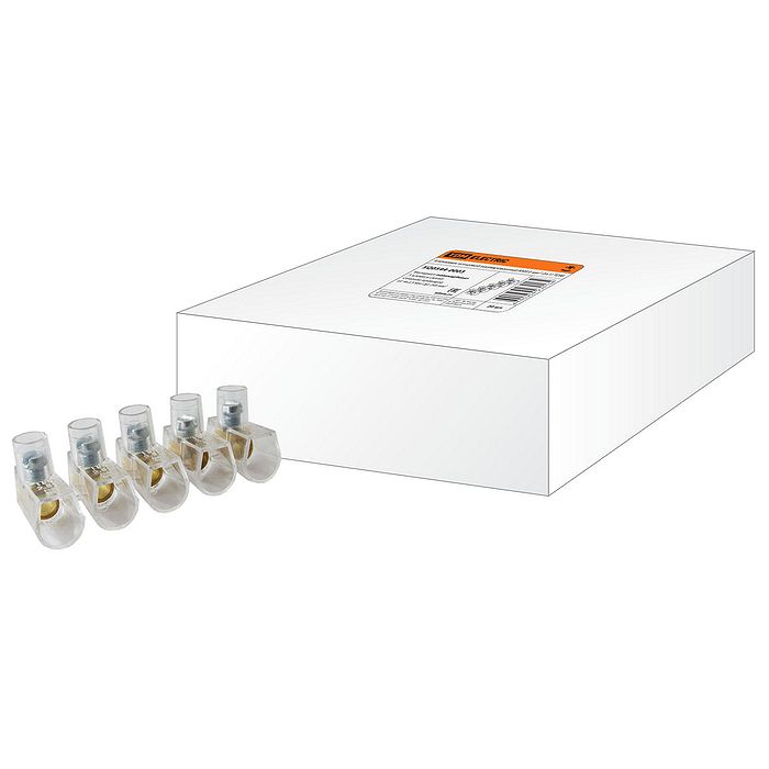 Клеммник концевой изолированный ККИ 6 мм2 (5х1) TDM SQ0544-0003 купить ...